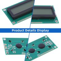 China Cyrillic Gray Film 1602C2 Character LCD Module Display Screen ST7066U Support Scheme Development for sale