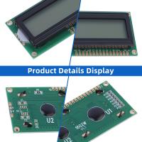 China Cyrillic Gray Film 1602W Spot Module Large Window ST7066U High Brightness LCD Screen for sale