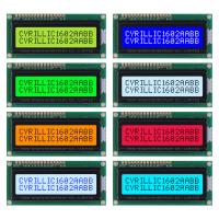 China Cyrillic Gray Film 1602W Spot Module Large Window ST7066U High Brightness LCD Screen for sale