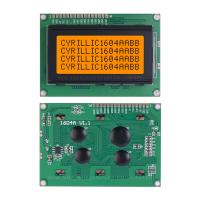 China Cyrillic Gray Film 1604A 3.3V Multi Language Multi Character Library ST7066U Support Customization for sale