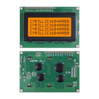 China Cyrillic 1604A Character LCD Display Module 87x60x13mm ST7066U Controller COB for sale