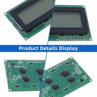 China Cyrillic 1604A Character LCD Display Module 87x60x13mm ST7066U Controller COB for sale