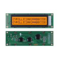China Cyrillic Gray Film 2002A Liquid Crystal Display 2-Line Character Screen Support Customization for sale