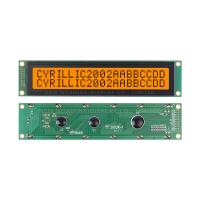 China Cyrillic 2002K-1 20x2 Character LCD Display Module 180x40x14.5mm ST7066U Controller for sale