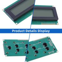 China Cyrillic 2004A 20x04 COB LCD Display Module ST7066U Controller 98x60x13.1mm for sale
