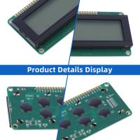 China Cyrillic 2004D 20x04 COB LCD Display Module 77x47x11mm ST7066U Interface for sale