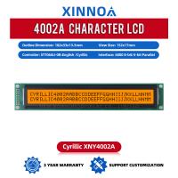 China Cyrillic 4002A COB LCD Module 182x33mm ST7066U Monochrome Display 40x02 for sale