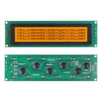 China Cyrillic 4004A2 40x04 COB Character LCD Module ST7066U Controller 190x54mm for sale