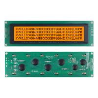 China Cyrillic Gray Film 4004A3 Character Module LED Backlight 4004 Character LCD Module for sale