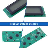 China Cyrillic Gray Film 4004A3 Character Module LED Backlight 4004 Character LCD Module for sale