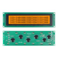 China Cyrillic Gray Film 4004A5 Character Dot Matrix Screen 4X40 4004 18PIN Interface Module for sale