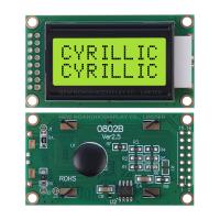China Cyrillic 0802B 3.3V Character LCD Display Module 8x2 COB ST7066 58x31.9mm for sale