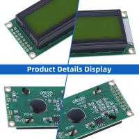 China Cyrillic 0802B 3.3V Character LCD Display Module 8x2 COB ST7066 58x31.9mm for sale
