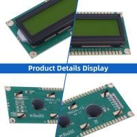 China Cyrillic 1602A-13 16x2 Character LCD Display Module 80x36mm COB ST7066U for sale