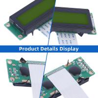 China Cyrillic 1602A-20-2A 1.5 Inch 53x20x8.1mm COB LCD Display Module ST7066U Controller for sale