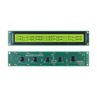 China Cyrillic 4002A 40x2 Character LCD Display Module COB ST7066U 182x33x13.5mm for sale