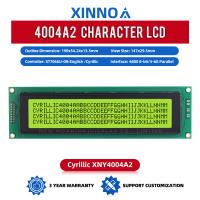 China Cyrillic 4004A2 40x4 COB LCD Module Yellow Green LED Backlight Parallel Port Customizable for sale