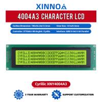 China Cyrillic Yellow Green Film 4004A3 Character LCD Module Interface Module ST7066U LED Backlight for sale