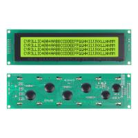China Cyrillic 4004A5 40x4 Character LCD Display Module ST7066U COB 190x54mm for sale
