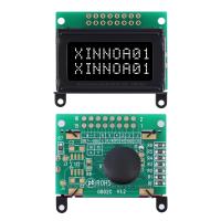 China 0802C STN Blue Font Character Display Module 40x29.2mm ST7066U Controller COB for sale