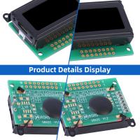 China 0802C STN Blue Font Character Display Module 40x29.2mm ST7066U Controller COB for sale