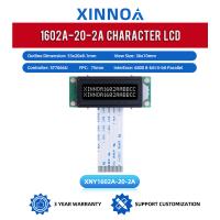China Industrial Grade 1602A-20-2A Character LCD Screen 16x2 FPC 75mm 5V ST7066U for sale