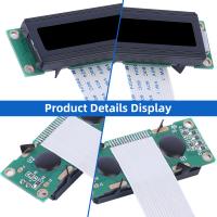 China Industrial Grade 1602A-20-2A Character LCD Screen 16x2 FPC 75mm 5V ST7066U for sale