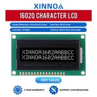 China 16x2 Character LCD Display Module 1602Q ST7066U 65.4x36.6mm COB Black Film for sale