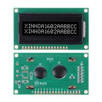 China 16x2 Character LCD Display Module 1602Q ST7066U 65.4x36.6mm COB Black Film for sale