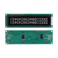 China DFSTN black film 2002B LCD Module 02*20 ST7066U Audio Amplifier Display Screen Support Customization for sale