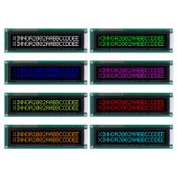 China DFSTN black film 2002B LCD Module 02*20 ST7066U Audio Amplifier Display Screen Support Customization for sale
