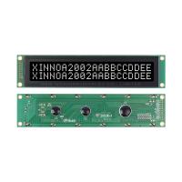 China 2002K-1 FSTN Black Film Character LCD Module Display 180x40x14.5mm COB ST7066U for sale