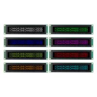 China 2002K-1 FSTN Black Film Character LCD Module Display 180x40x14.5mm COB ST7066U for sale