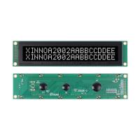 China DFSTN Black Film 2002K-2 LCD Screen 2x20 Large Size ST7066U LED Backlit White Text 51 Microcontroller STM32 for sale