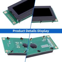 China DFSTN Black Film 2002K-2 LCD Screen 2x20 Large Size ST7066U LED Backlit White Text 51 Microcontroller STM32 for sale