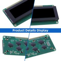 China 2004D 20x4 Character LCD Display Module ST7066U Controller 77x47x11mm COB Black Film for sale