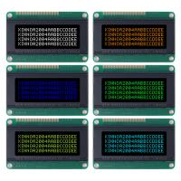 China 2004D 20x4 Character LCD Display Module ST7066U Controller 77x47x11mm COB Black Film for sale