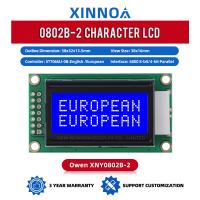 China European 0802B-2 0802 Character Dot Matrix LCD Display Module 58x32x13.5mm COB ST7066 for sale