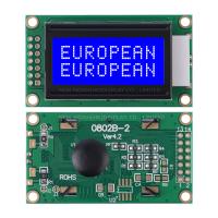 China European 0802B-2 0802 Character Dot Matrix LCD Display Module 58x32x13.5mm COB ST7066 for sale