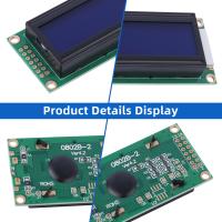 China European 0802B-2 0802 Character Dot Matrix LCD Display Module 58x32x13.5mm COB ST7066 for sale