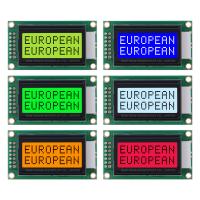 China European 0802B-2 0802 Character Dot Matrix LCD Display Module 58x32x13.5mm COB ST7066 for sale
