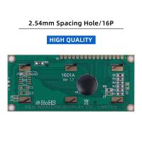 China European 1601A Character Dot Matrix LCD Module 80x36mm ST7066 Controller Blue Film White Letters for sale