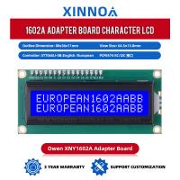 China European 1602A IIC Adapter Board 80x36mm COB LCD Display Module ST7066 for sale