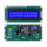 China European 1602A IIC Adapter Board 80x36mm COB LCD Display Module ST7066 for sale