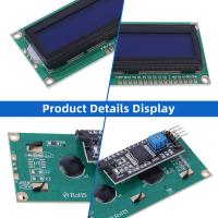 China European 1602A IIC Adapter Board 80x36mm COB LCD Display Module ST7066 for sale