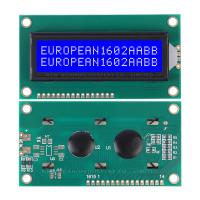 China European Blue Film White Letters 1602C2 Display Screen Support Scheme Development for sale