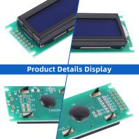 China European 1602H Blue LCD Display Module 85x30mm ST7066U Dual Row 16x2 Character for sale