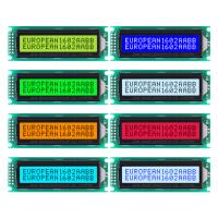 China European 1602H Blue LCD Display Module 85x30mm ST7066U Dual Row 16x2 Character for sale