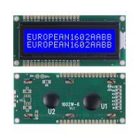 China European 1602W-6 16x2 LCD Character Display Module 80x36x11.2mm COB Blue Screen for sale