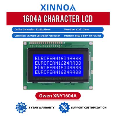 China European 1604A 16x04 COB LCD Display Module with ST7066U Controller 87x60x13mm for sale